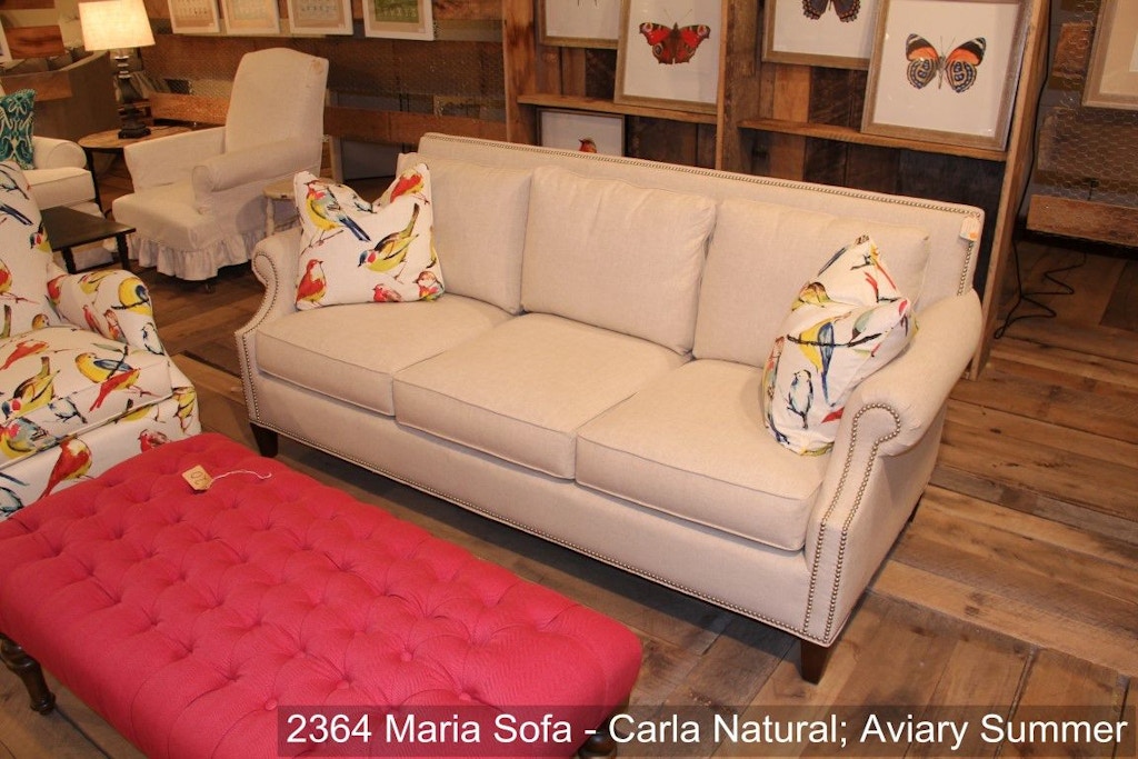 Southern Furniture Living Room Maria Sofa 2364 Hickory Furniture Mart
